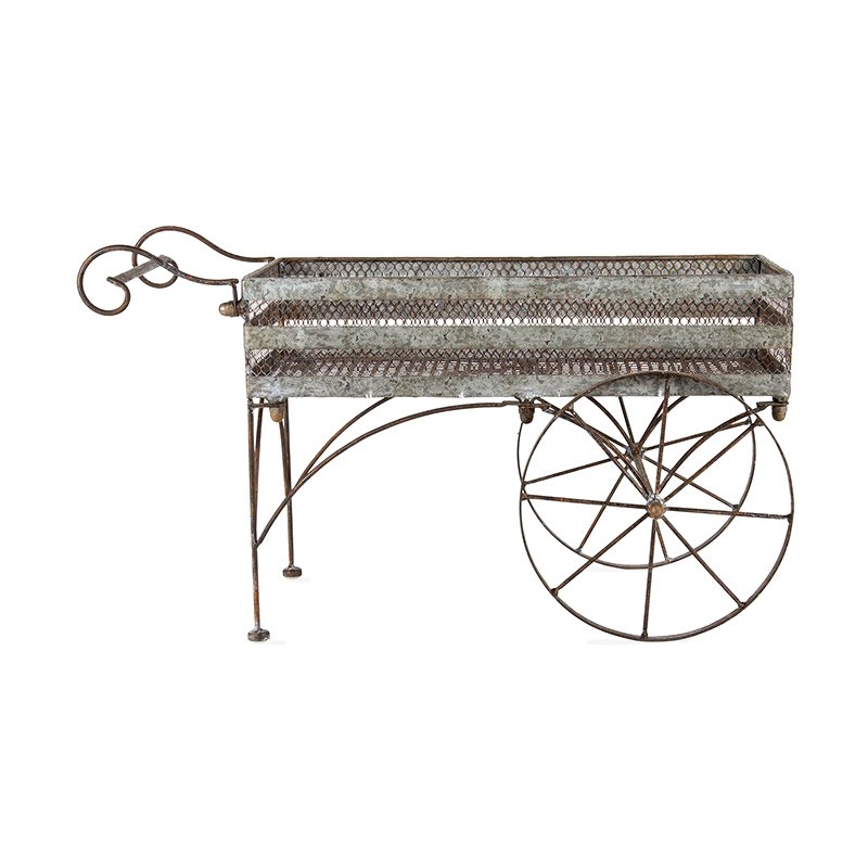 Bourne Iron Flower Cart