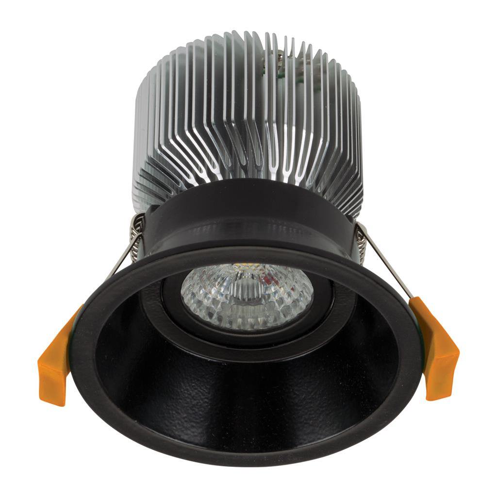 Deep LED Downlight, 13W, 5000K, Black