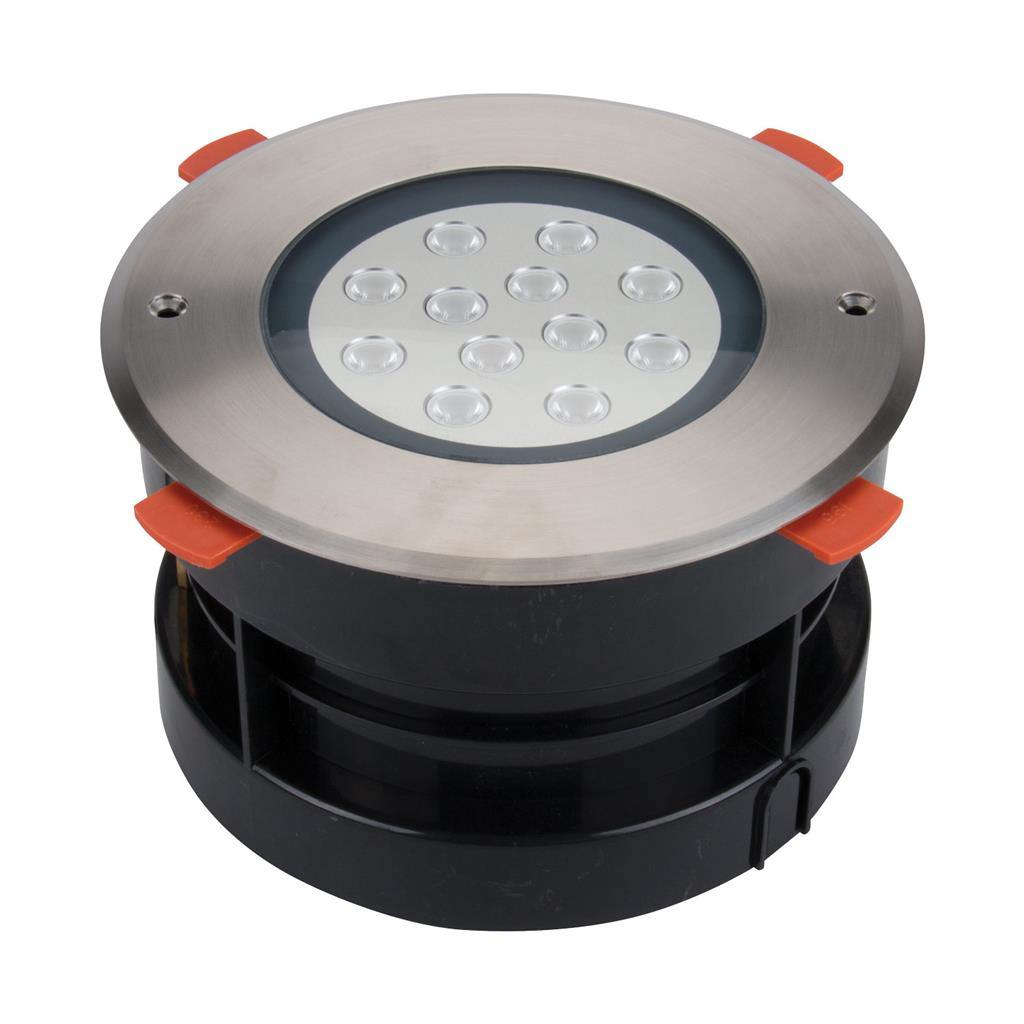 Magneto IP67 LED Magnetic Induction Inground Light, 18W, 3000K, 45ᵒ