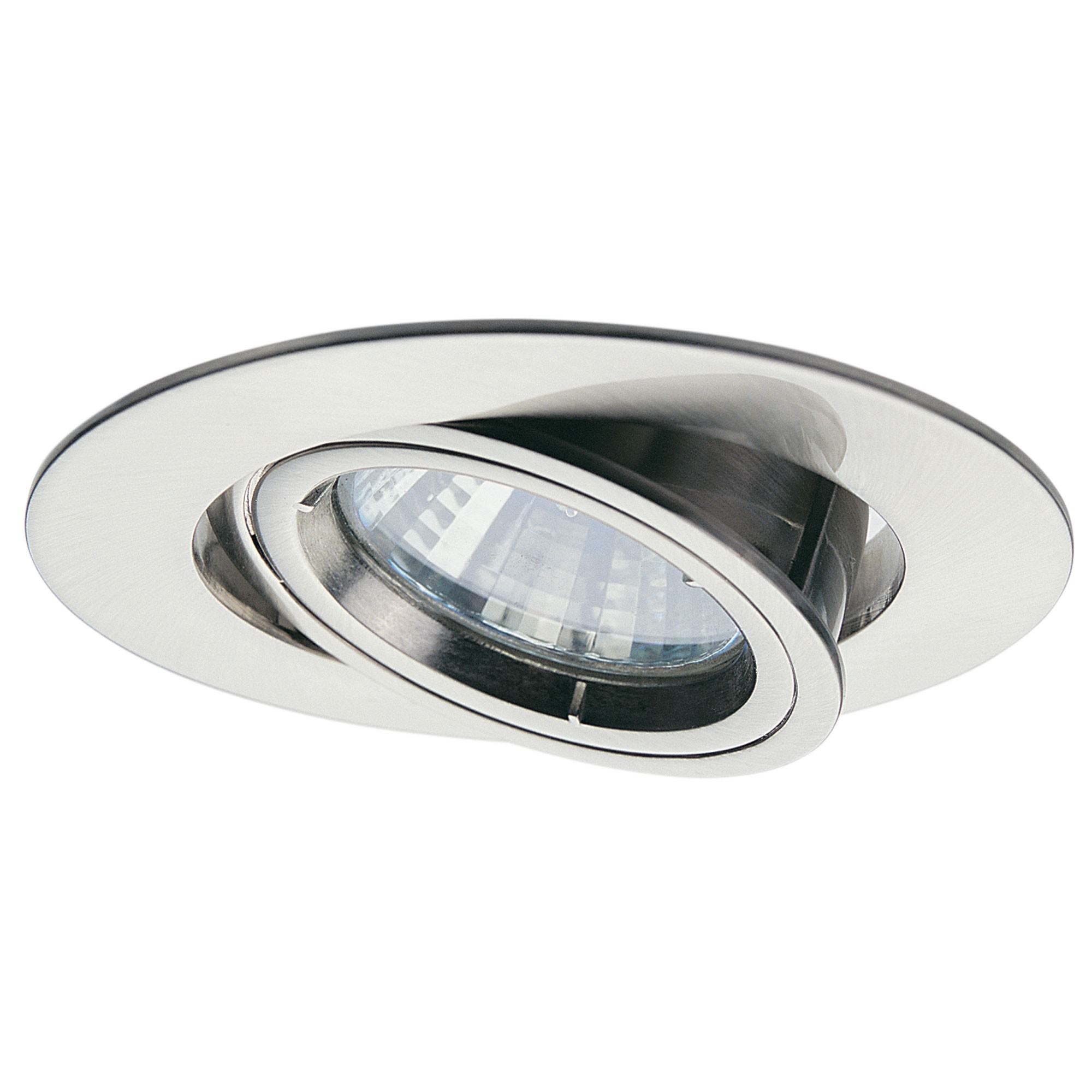Adjustable 12V Downlight Trim - Satin Chrome (Oriel Lighting)